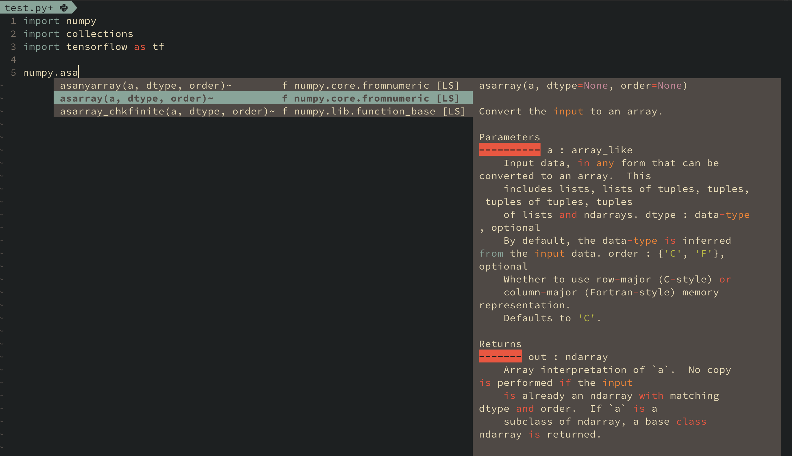 Popup windows with syntax coloring · Issue #591 · neoclide/coc.nvim · GitHub
