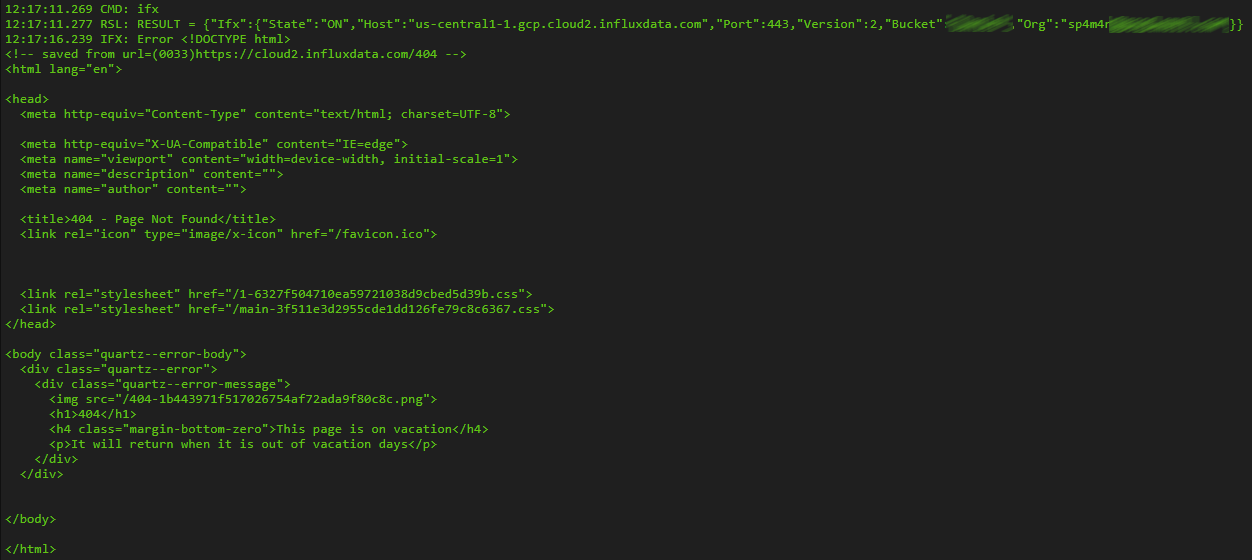 Support for online InfluxDB (influxdata.com) · arendst Tasmota · Discussion #19526 · GitHub