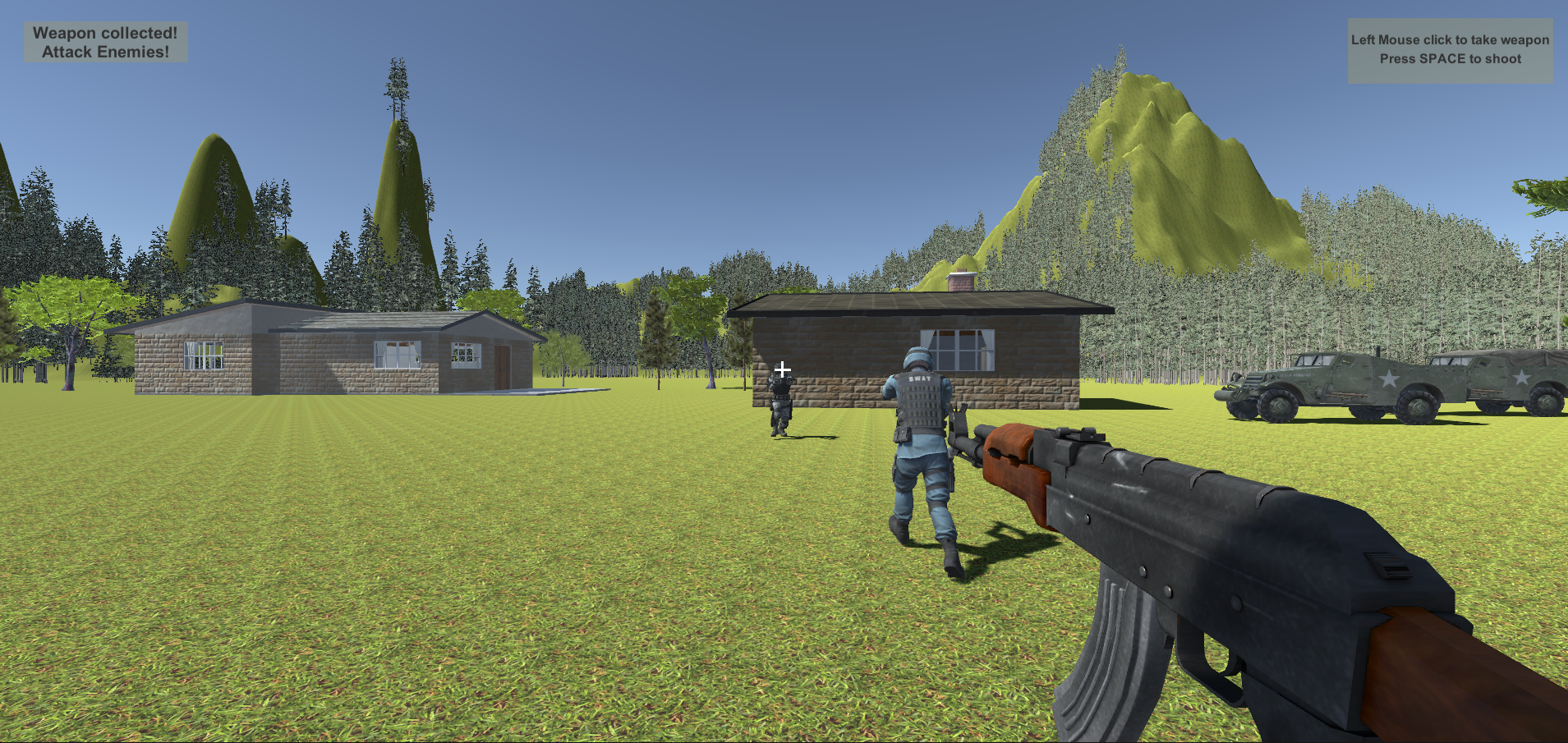 GitHub - YarinDev/FPS-Battle-Unity: A Unity project which simulates an ...