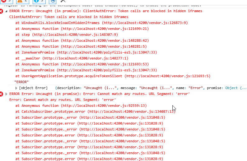 acquireTokenSilent is not working , specifically for IE 11.1518.17763.0 ...