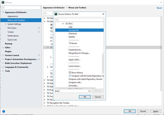 TFVC actions are not appearing on PyCharm Toolbar menu · Issue #407 · microsoft/azure-devops ...