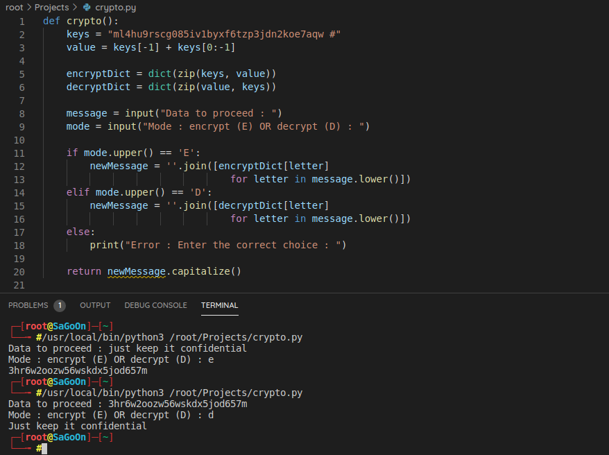 GitHub - user-sankalpa/Crypto: Crypto is an information security tool used for encrypting and ...