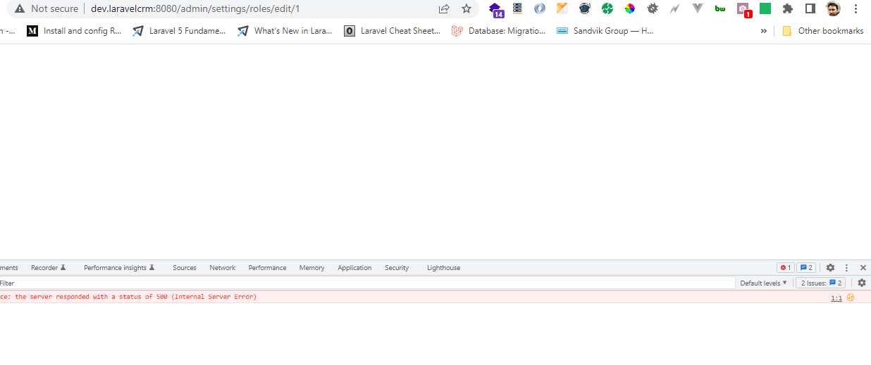 Roles tab not working · Issue #1018 · krayin/laravel-crm · GitHub