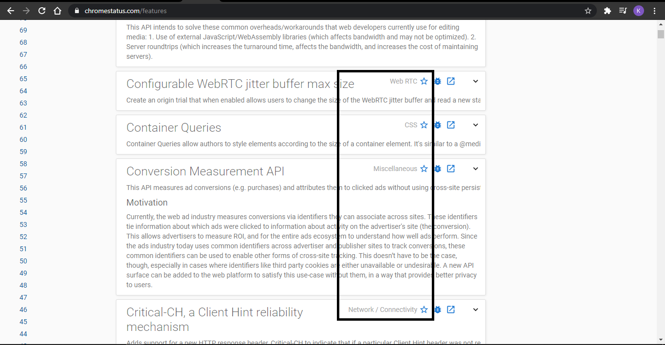 Filtering issue on mobile view · Issue #1261 · GoogleChrome/chromium-dashboard · GitHub