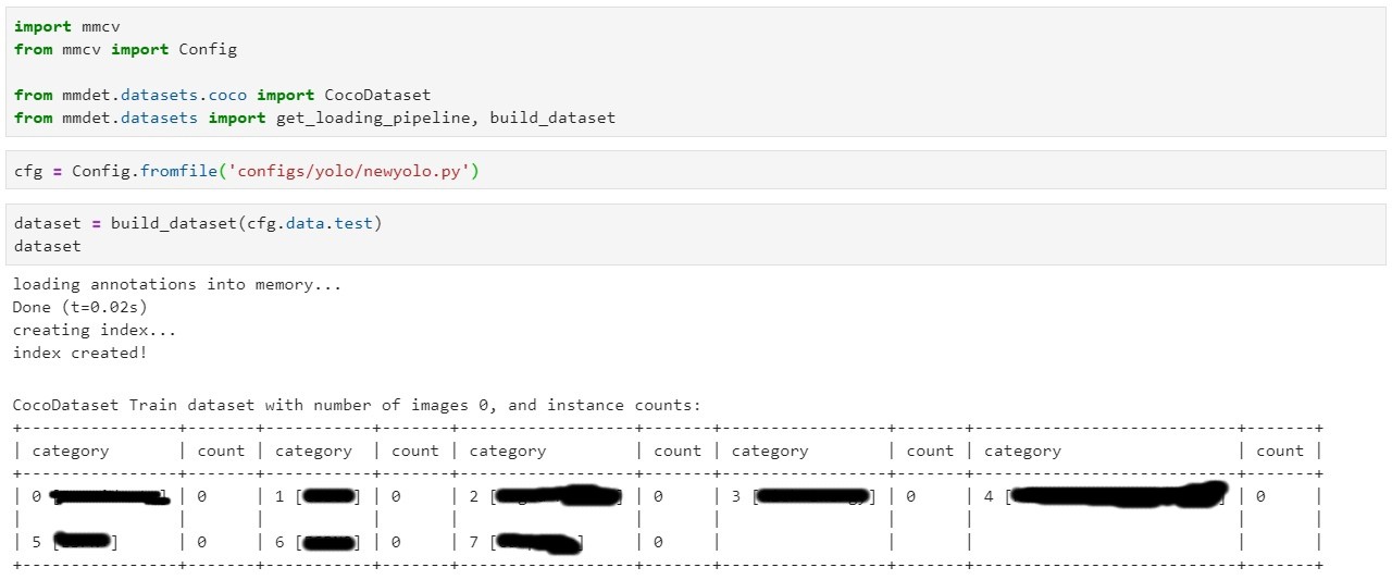 build_dataset doesn't return annotations · Issue #6233 · open-mmlab ...