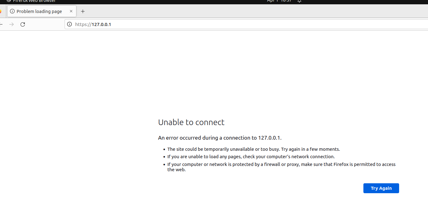 I have installed follwing instuctions but I cannot access web dashboad. Please help me · Issue ...