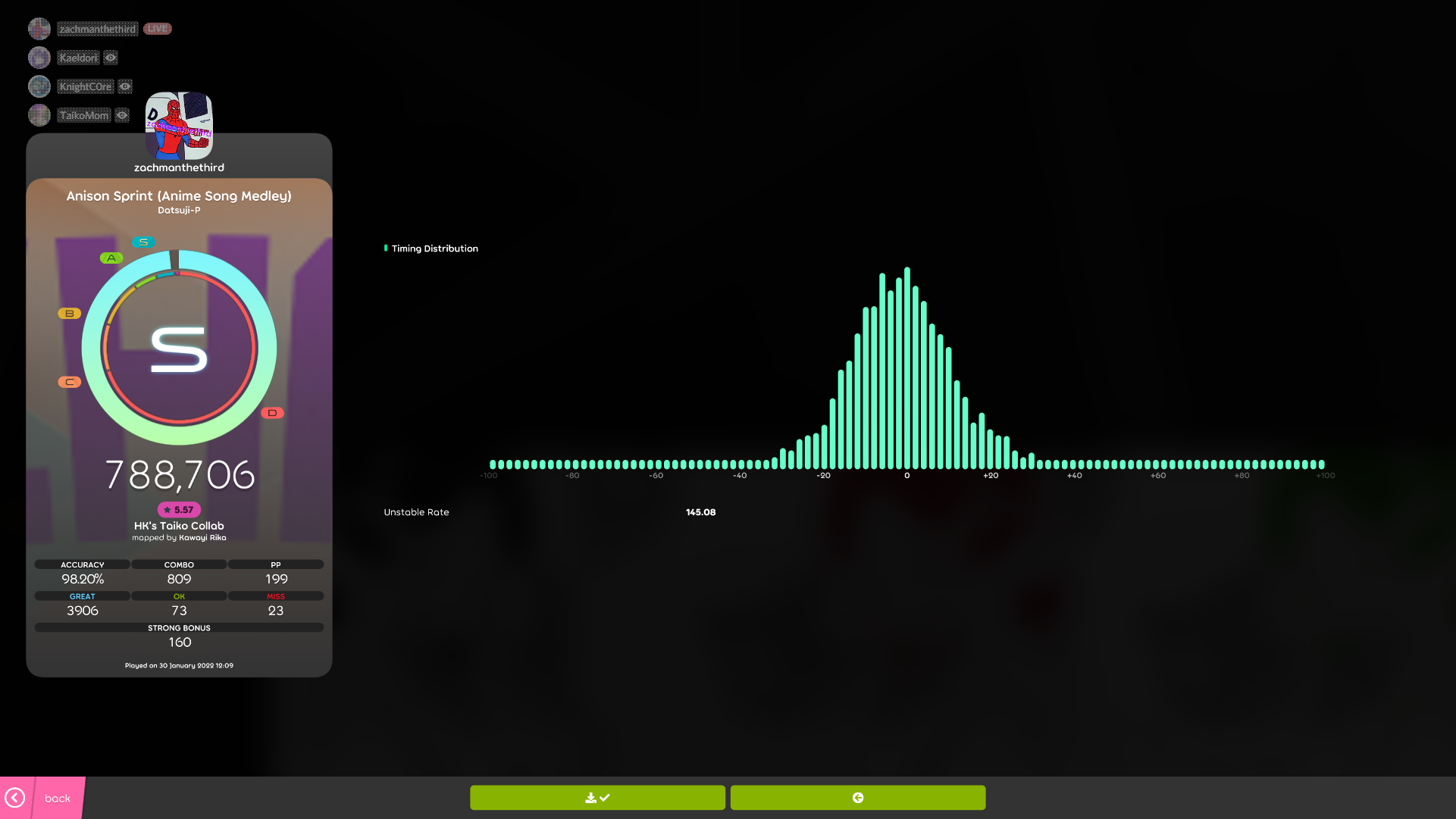 osu!taiko Extended Results Screen No Longer Centered · ppy osu ...