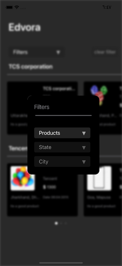 GitHub - AliMahmood99/EdvoraTask: EdvoraTask