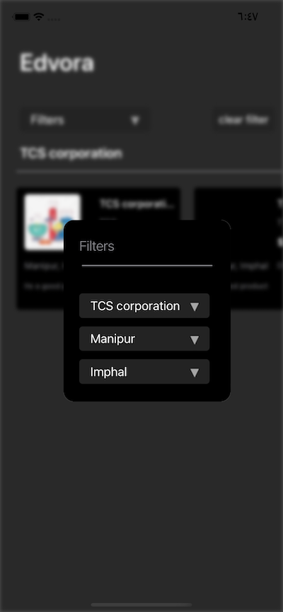 GitHub - AliMahmood99/EdvoraTask: EdvoraTask