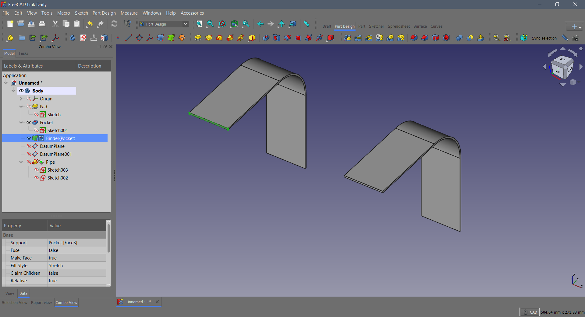 [FR] guide curve blend Surface · Issue #916 · realthunder/FreeCAD_assembly3 · GitHub
