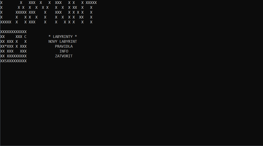 GitHub - Rabbit-sk/labyrinth-game-win-console-app