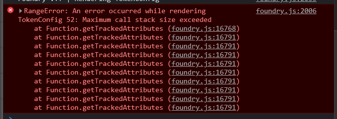 [BUG] [0.9.4] Cannot open token configuration · Issue #240 · Eranziel/foundryvtt-lancer · GitHub