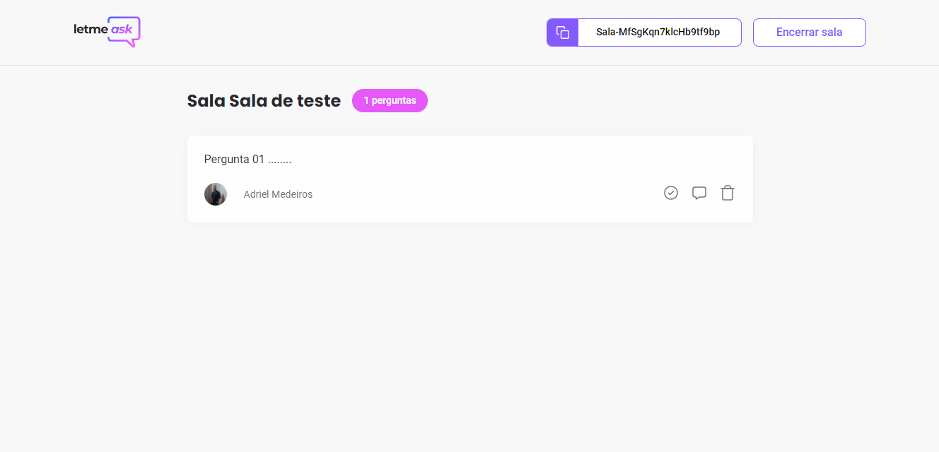 GitHub - medriel/letmeask: Projeto desenvolvido durante a NLW #5 da Rocketseat na trilha de ...