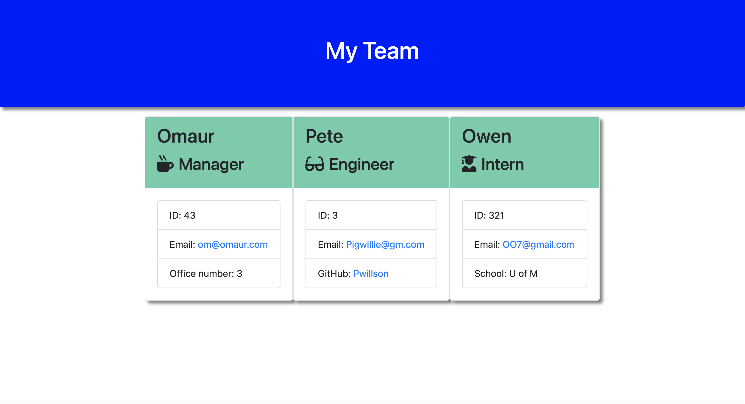 GitHub - OmaurBliss/EmployeeGenerator