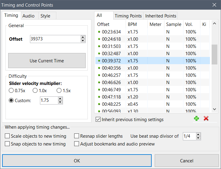 osu!taiko notes which placed on timing point show incorrectly · Issue ...