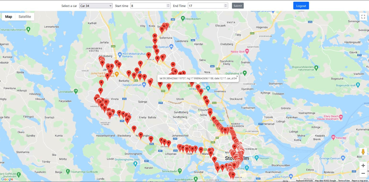 GitHub - armankuyucu/taxi-tracker: A web app that displays the past ...