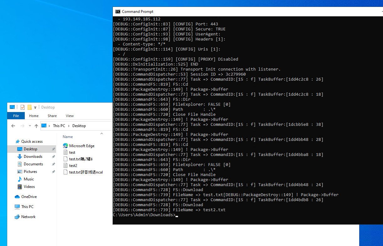 [File a bug report for the Demon Implant]: Implant crashes on 2nd download command · Issue #188 ...