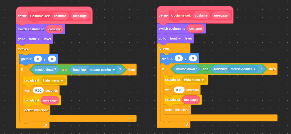 Copy and Paste a Block Definition · Issue #2164 · ScratchAddons/ScratchAddons · GitHub