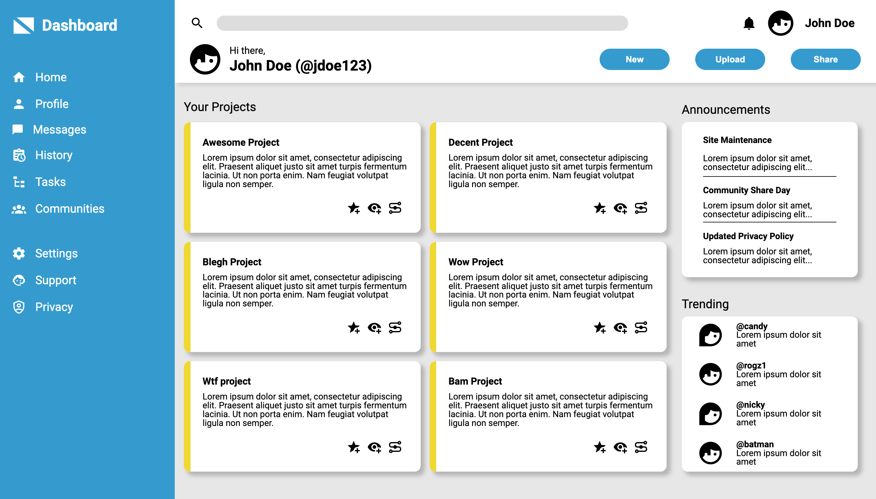Github Romangdev Admin Dashboard