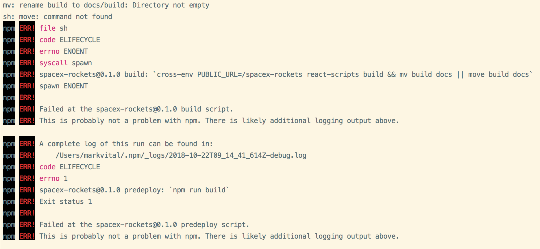 Deploying on GH pages doesn't work · Issue #5523 · facebook/create-react-app · GitHub