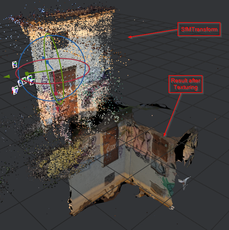 [bug] SfMTransform ignored by Nodes · Issue #1994 · alicevision/Meshroom · GitHub