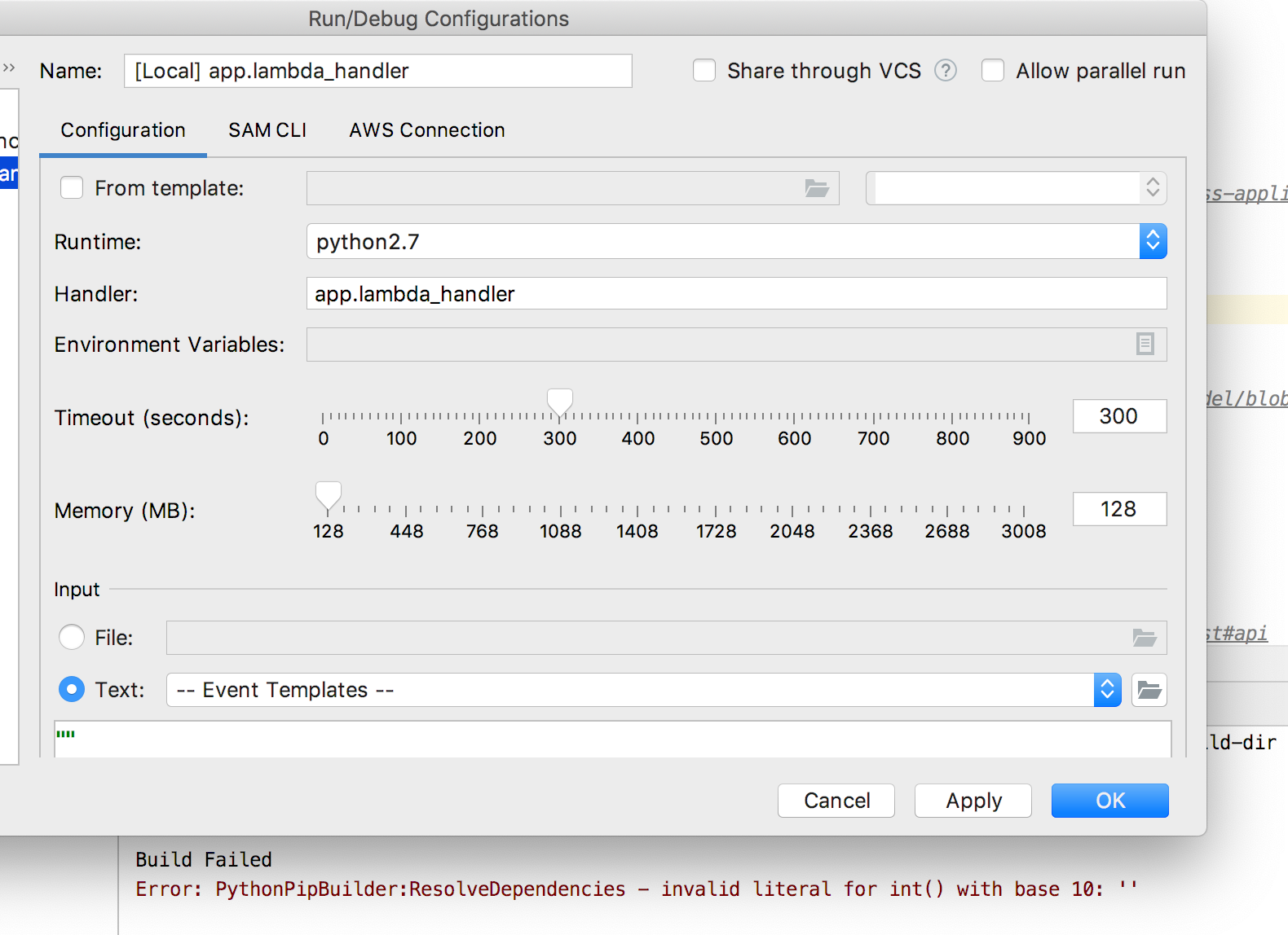 Error: PythonPipBuilder:ResolveDependencies - invalid literal for int() with base 10: · Issue ...