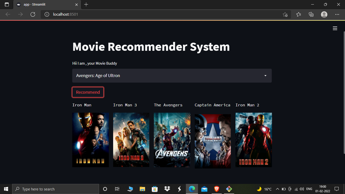GitHub - PARKER-X/Movie-Recommender