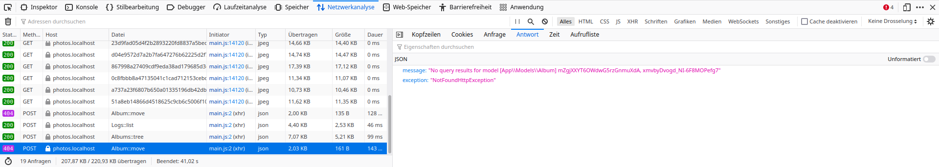 Some album actions fail for tag albums · Issue #1307 · LycheeOrg/Lychee · GitHub