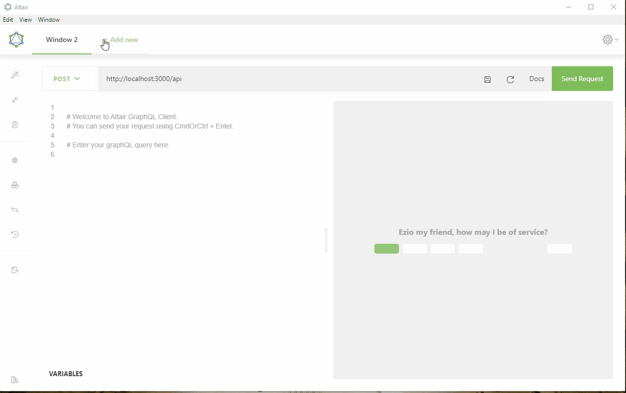 Saving Query In Collection With Tab Name · Issue 486 · Altair Graphql