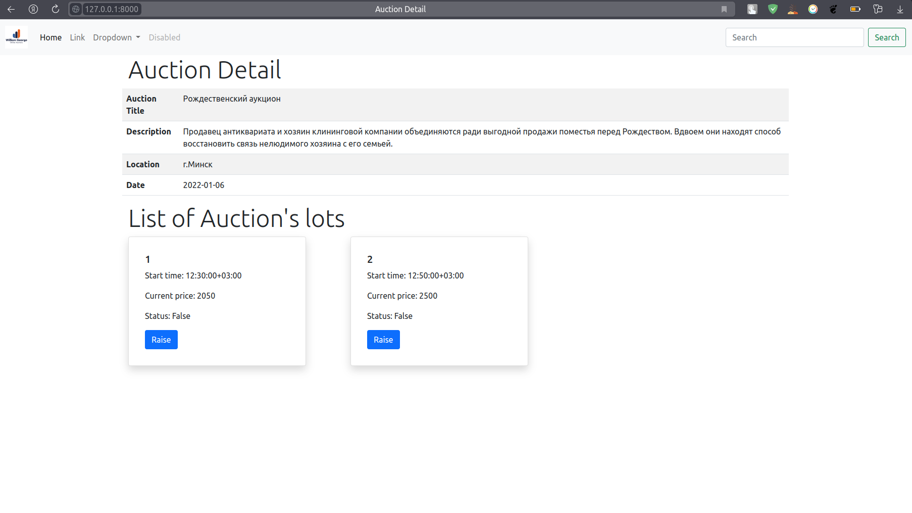 GitHub - Gaettaca/eauction-microservices: A small web application for ...