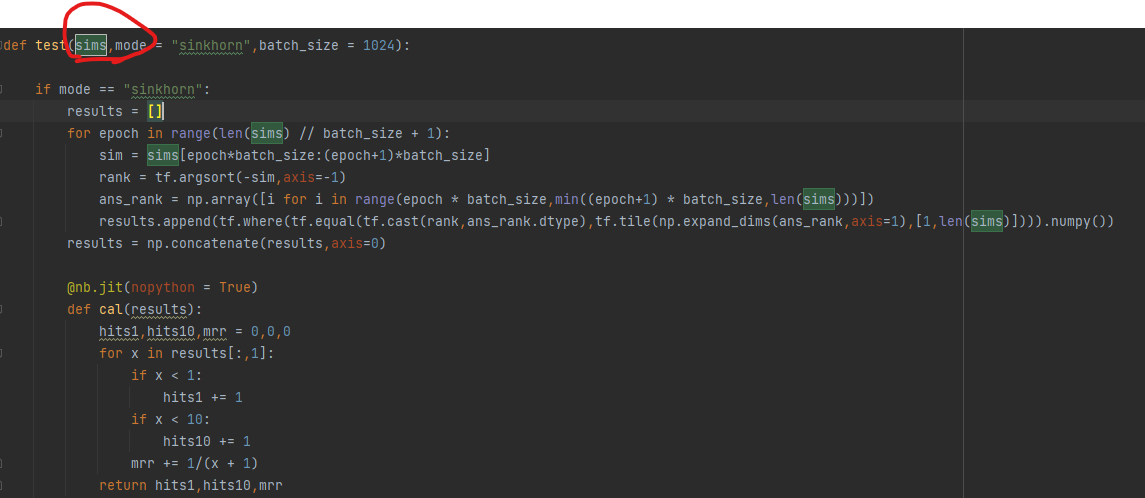 关于utils.py文件中的test（）函数中的sims参数设置问题 · Issue #10 · MaoXinn/SEU · GitHub
