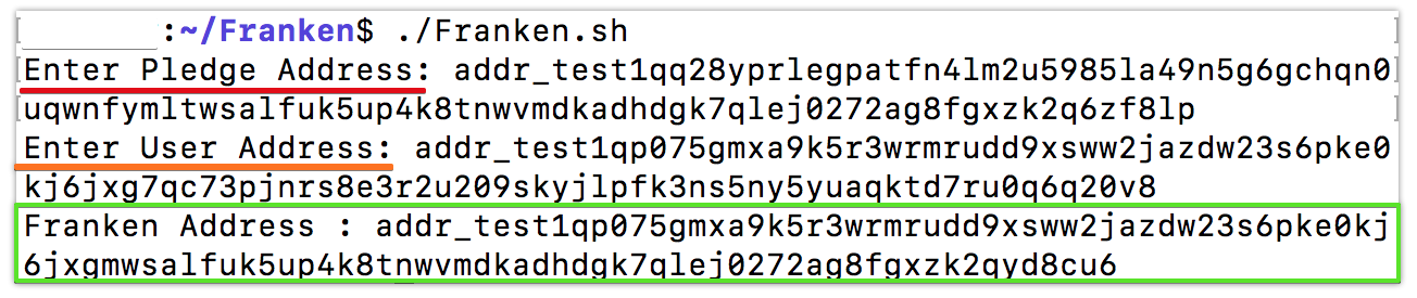 GitHub - ARARE-pool/Franken-Address-Generator: Franken Address Generator