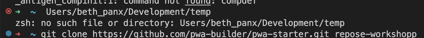 Vscode Bug Create Project In Selected Directory Fails On Macos Terminal · Issue 3499 · Pwa