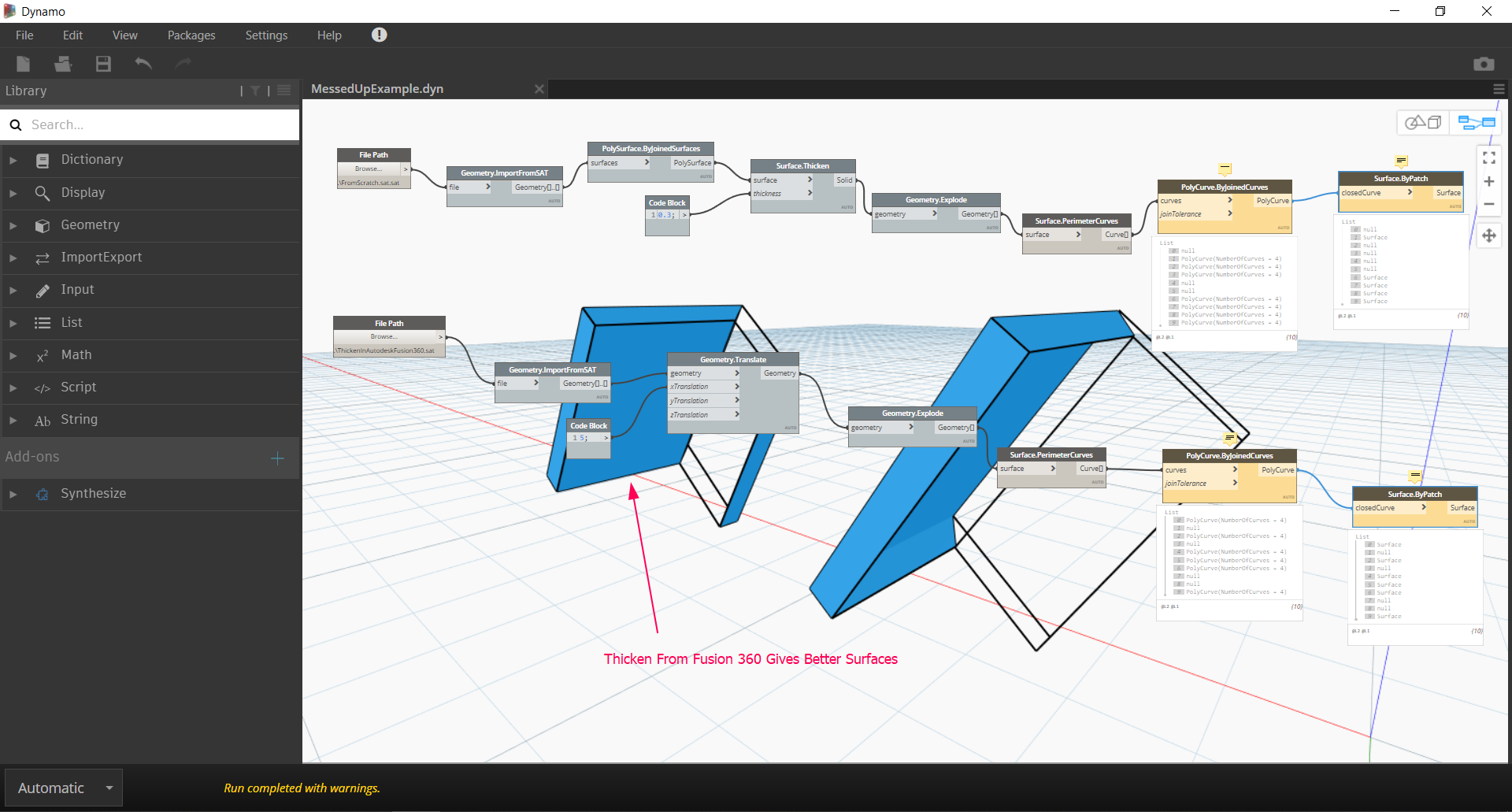 Possible Geometry Kernel Problem · Issue #11661 · DynamoDS/Dynamo · GitHub