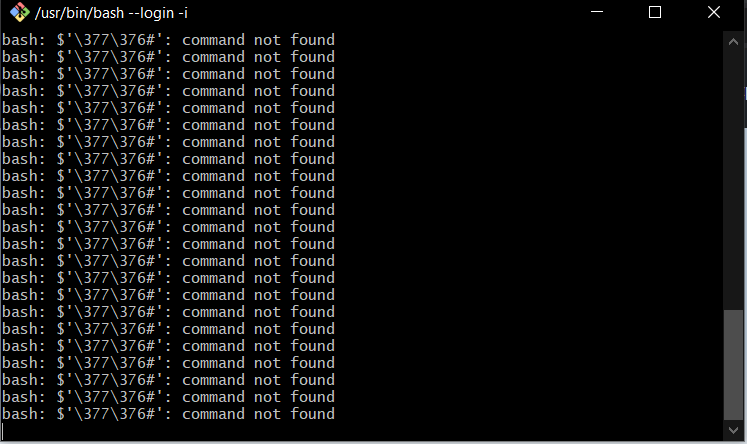 "Command not found loop" · Issue #110387 · microsoft/vscode · GitHub