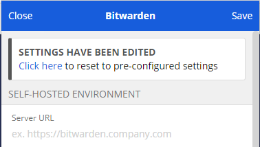 Chrome asking to reset pre-configured settings when custom server url set in registry · Issue ...