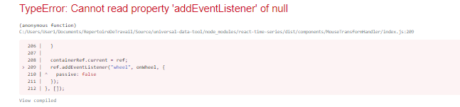The App Crash On Next For Time Series · Issue 428 · Universaldatatool Universal Data Tool · Github