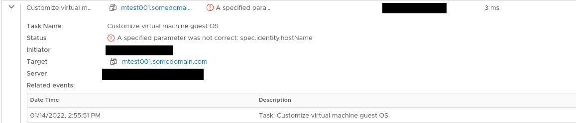Option For Differing Vm Name And Hostname · Issue 122 · Terraform Vmware Modulesterraform 4002