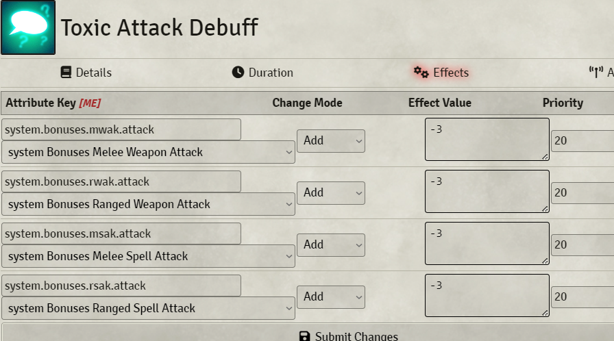 Not sure what's wrong, AA not doing anything. · Issue #281 · kandashi/Active-Auras · GitHub