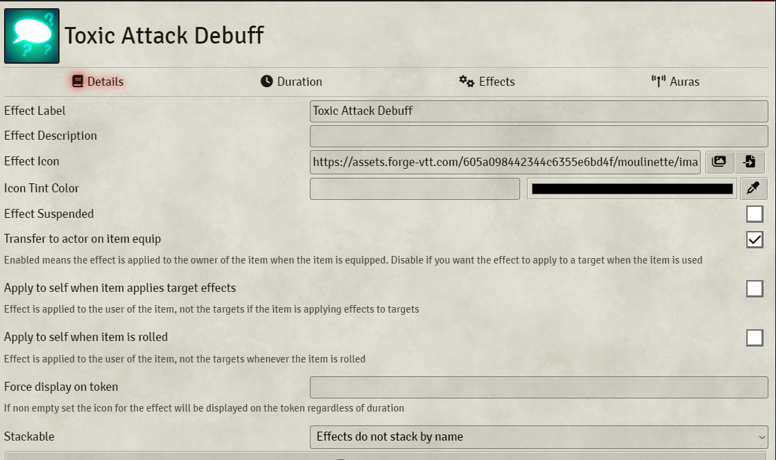 Not sure what's wrong, AA not doing anything. · Issue #281 · kandashi/Active-Auras · GitHub