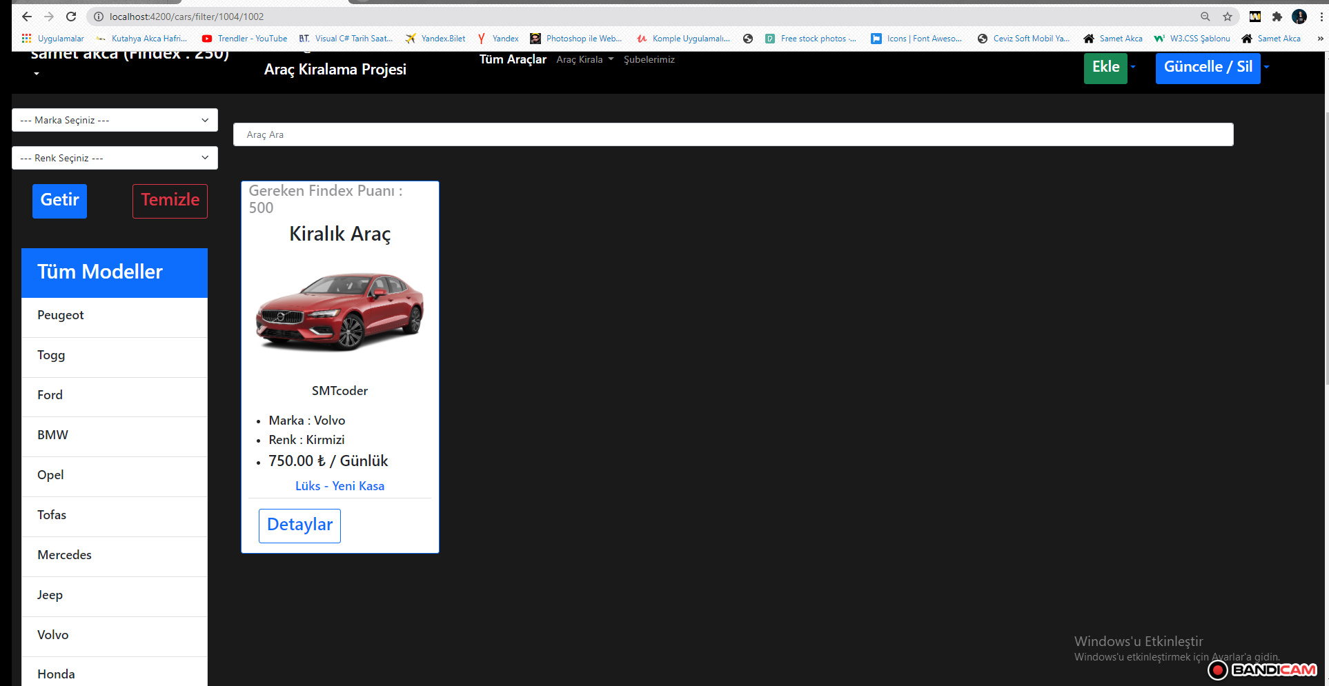 GitHub - smtdeveloper/RentalCarProjectFrontend: Engin Demirog C# & Angular kampı Frontend kısmı