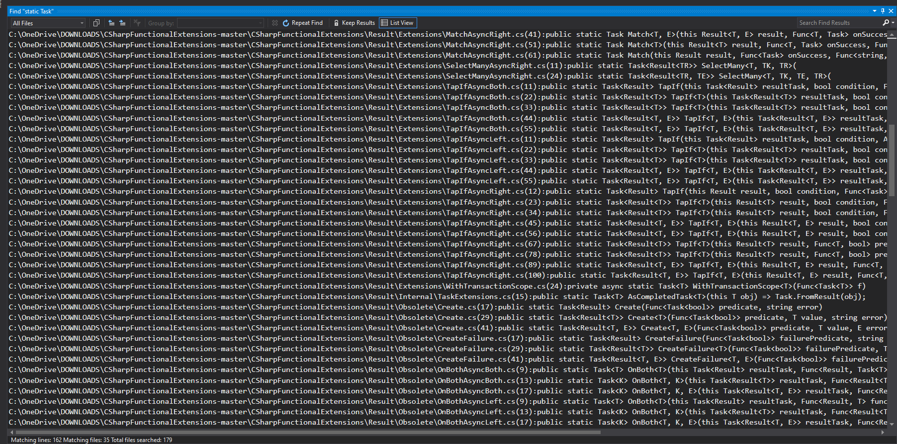 162 Methods Missing Async · Issue 288 · Vkhorikovcsharpfunctionalextensions · Github