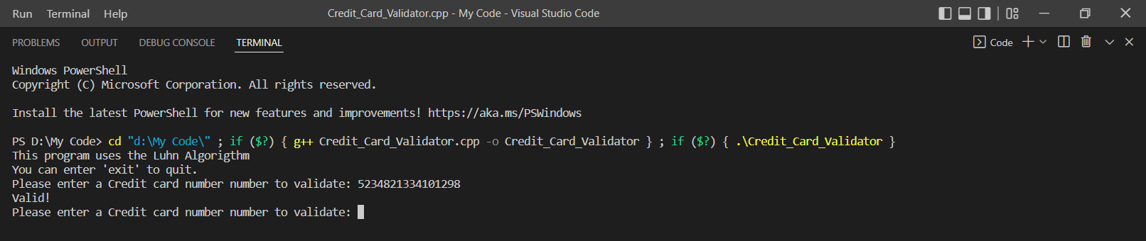 GitHub - Atulya2001/Credit-card-validator