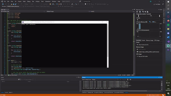 GitHub - JonMSK/Profanity-filter: A profanity filter to filter blacklisted words from input strings.
