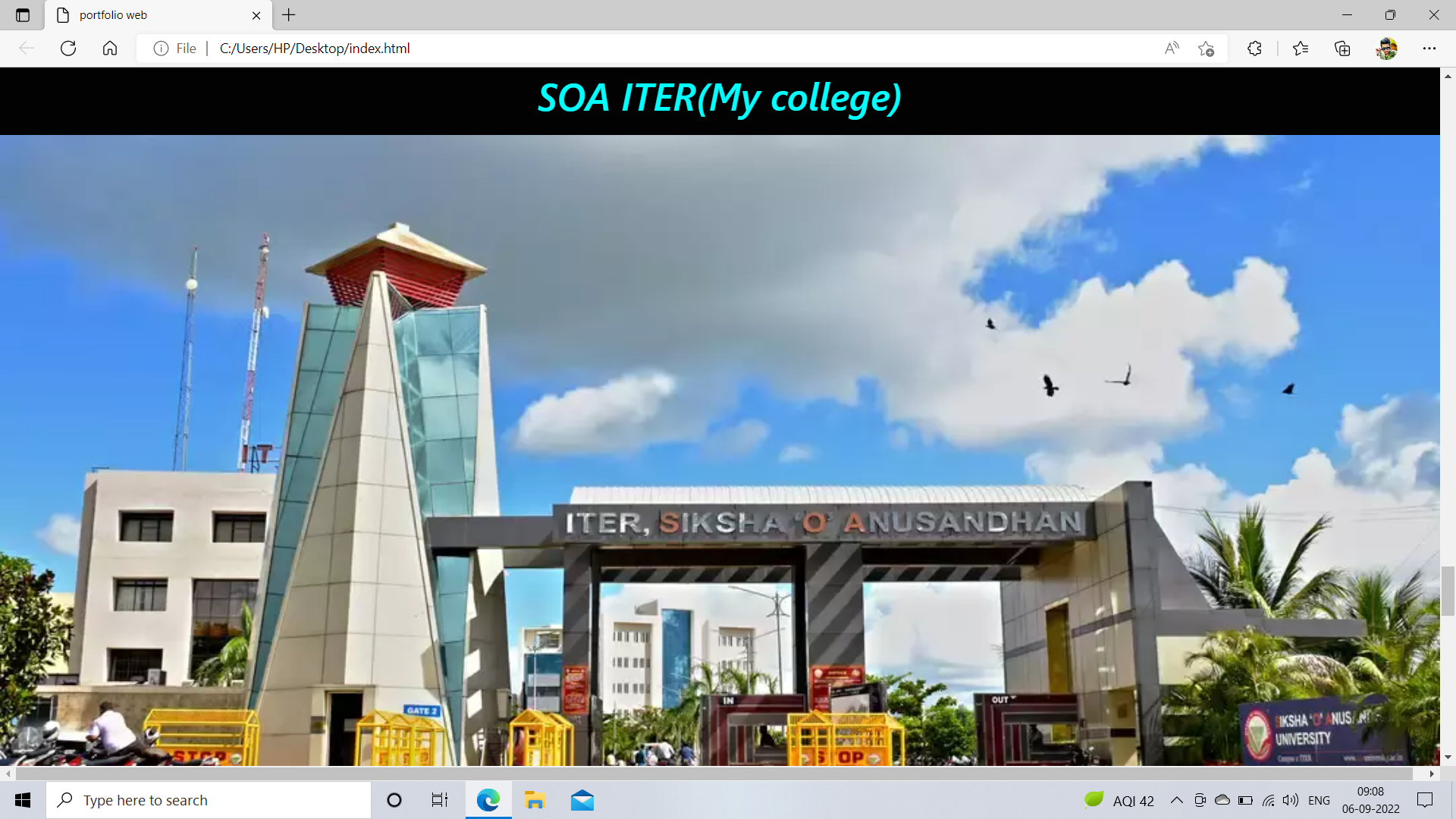 GitHub - subhamdey1234/My-portfolio-website: Its my portfolio website