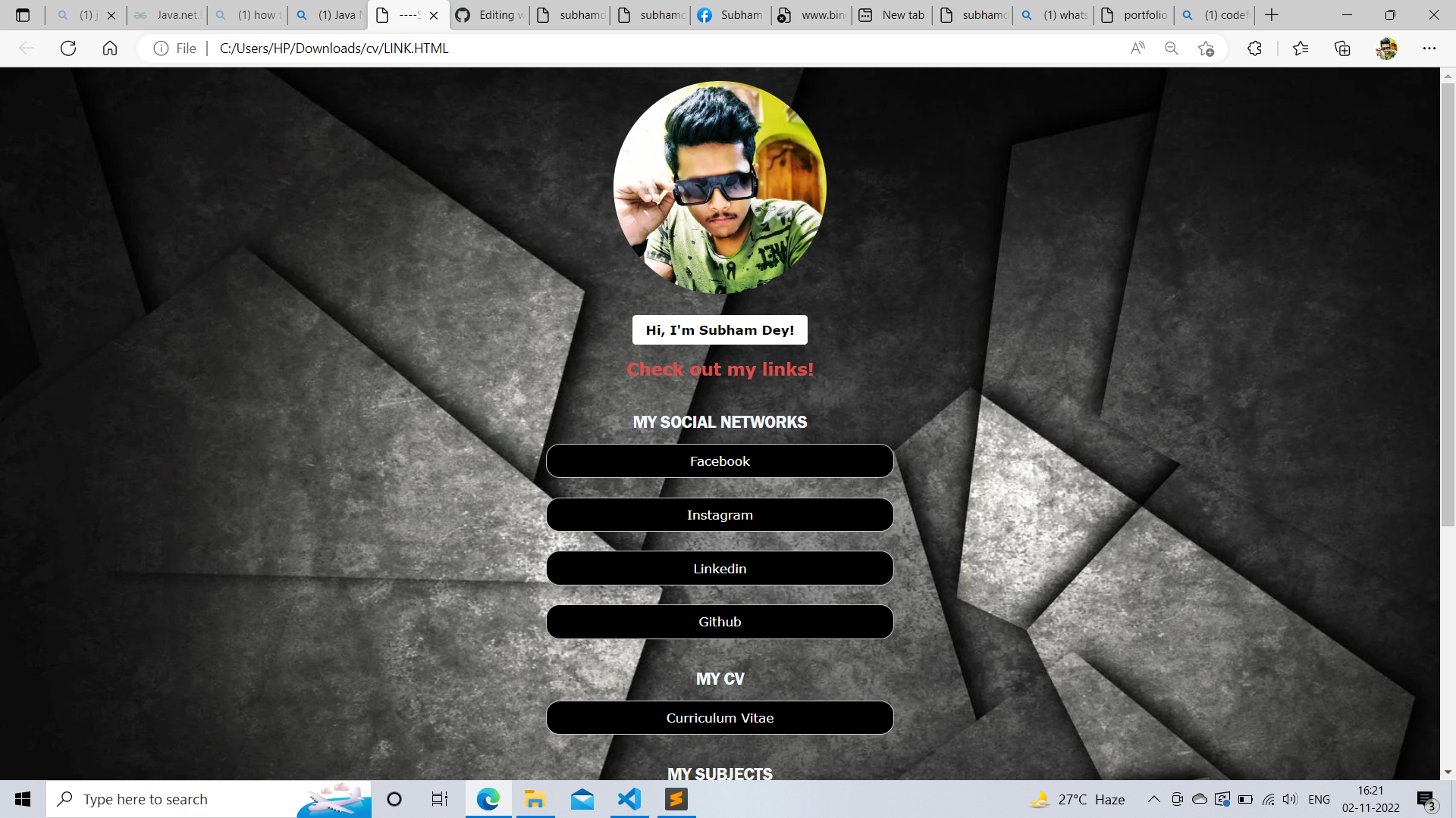 GitHub - subhamdey1234/website-of-my-social-platforms-and-study ...