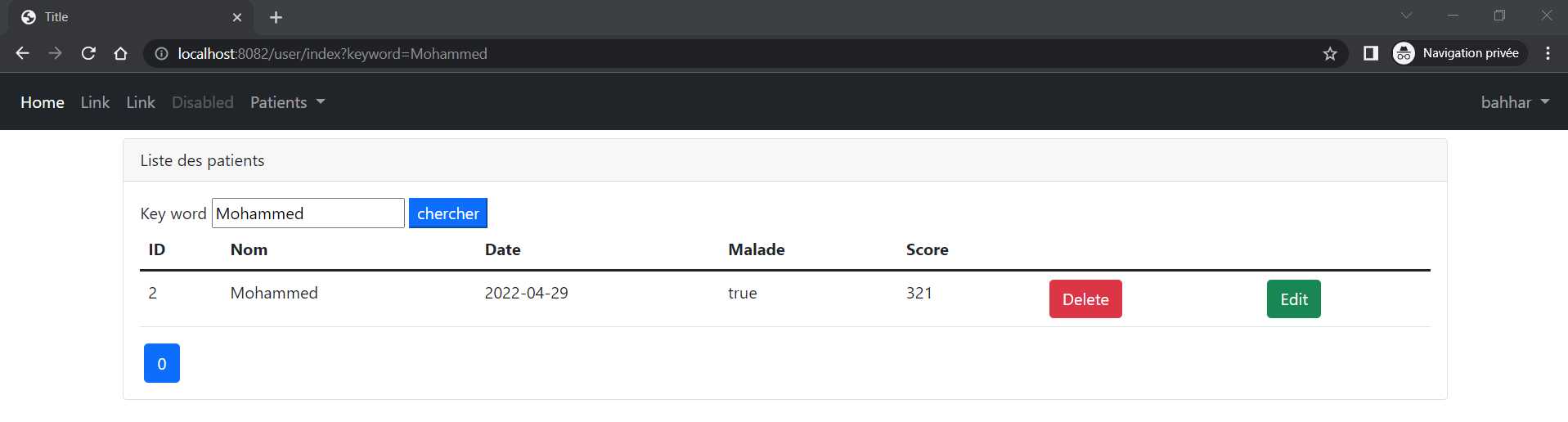 GitHub - Imadedd00/Gestion-Malade