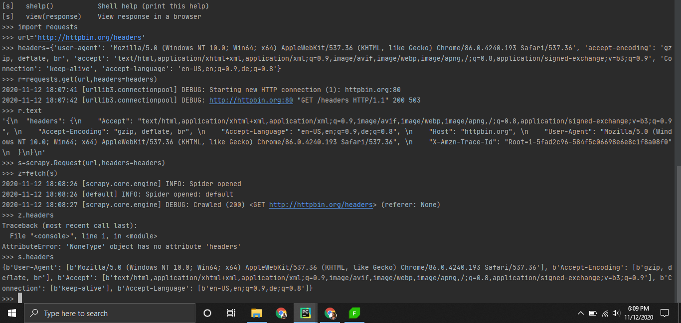 python requests scrapes correctly but scrapy cant · Issue #4883 ...