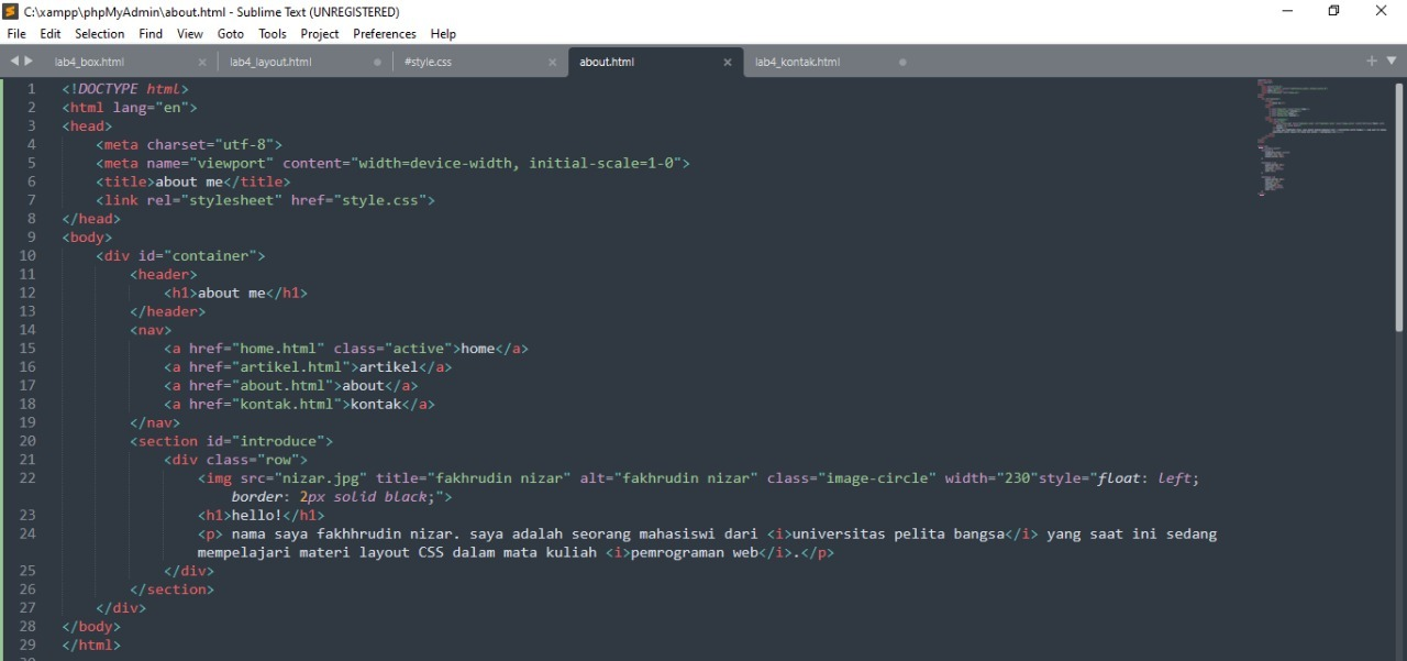 GitHub - FAKHRUDINnizar/Lab4Web